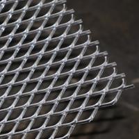China Stainless Steel Expanded Diamond Mesh Metal Lath Galvanized Steel Diamond Shape  0.5-3.2m Width for sale