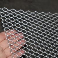 China Aluminum Expanded Stretched Metal Mesh Diamond Shape Anodized Powder Coating Surface Treatment for sale