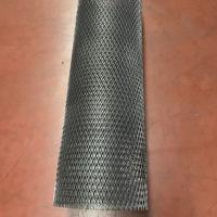 China 10×20 Carbon Steel Flattened Expanded Metal Sheet For Building Outer Wall for sale