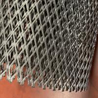 China 10×20 Carbon Steel Flattened Expanded Metal Sheet For Building Outer Wall for sale