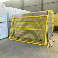 China 60mmx150mm Temporary Movable Fence Galvanized Mesh Panel For Construction for sale