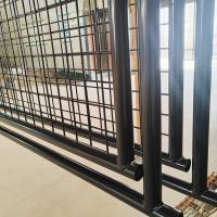 China Low Carbon Black Welded Wire Fence PVC Coated 1m - 3m Length for sale