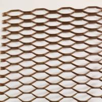 China 3mm-5mm Thick Powder Coated Expanded Aluminum Wire Mesh For Decorative Buildings for sale