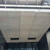 China 3mm-5mm Thick Powder Coated Expanded Aluminum Wire Mesh For Decorative Buildings for sale