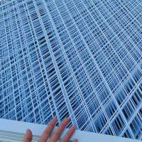 China Customizable 316 Welded Mesh Fencing Plastic Sprayed Blue Green For Protection for sale