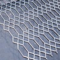 China Hexagonal Hole Expanded Metal Sheet 4x8Feet For Walkway Grating for sale