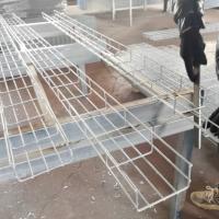 China Flat Welding Wire Mesh Cable Tray Stainless Steel 4mm  5mm 6mm Diameter for sale