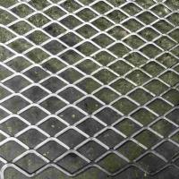 China Heavy Duty Low Carbon Steel Metal Walkway Mesh 2-8mm Expanded Galvanized Steel Mesh for sale