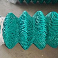 China Galvanized Wire 304 316 PVC Coated Chain Link Mesh For Protection for sale