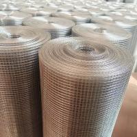 China Protective Net Smooth Surfacestainless Steel Welded Wire Mesh Rolls BWG21 For Bird Cages for sale