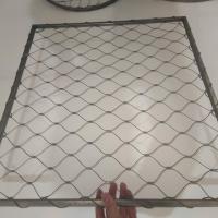 China Durable 316 Stainless Steel Wire Rope Mesh Decoration With Polished Glvanized PVC for sale