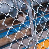 China Galvanized Rhombus Woven Chain Link Fence Mesh Diamond For Fence for sale