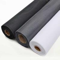 China 18x16 Mesh Fiberglass Insect Screen Mesh Net Roll For Window / Door for sale