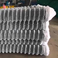 China PVC Coated Galvanized Chainlink Fence Wire Mesh for Garden Protection for sale