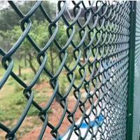 China PVC Coated Galvanized Chainlink Fence Wire Mesh for Garden Protection for sale