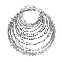 China CBT-65 Hot Dipped Galvanized Concertina Razor Blade Wire For Security Fence for sale