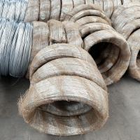 China BWG 22 Galvanized Iron Wires Long Steel Binding Iron Wire 1370-2160MPA Tensile Strength for sale