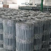 China 10m-30m Galvanized Grassland Wire Mesh Fence Netting For Sheep Field Deer Farm for sale