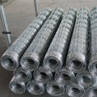 China 10m-30m Galvanized Grassland Wire Mesh Fence Netting For Sheep Field Deer Farm for sale