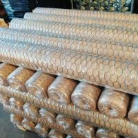 China Hot Dipped Galvanized Hexagonal Chicken Wire Mesh Weaving Netting Fence 25m 30m 50m Length for sale