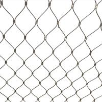 China 316L Stainless Steel Rope Mesh Netting Bird Netting Wire Mesh Flexible 7*7 Or 7*19 Wire Structure for sale