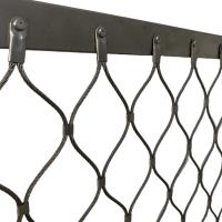 China 316L Stainless Steel Rope Mesh Netting Bird Netting Wire Mesh Flexible 7*7 Or 7*19 Wire Structure for sale