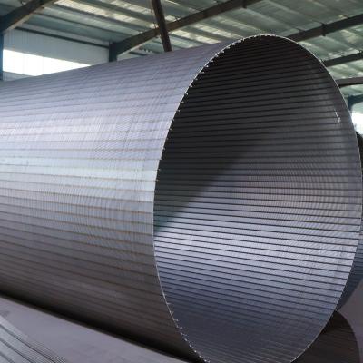 China Micron Johnson Wedge Wire Screen Mesh 3-12mm Thickness For Filter Wedge for sale