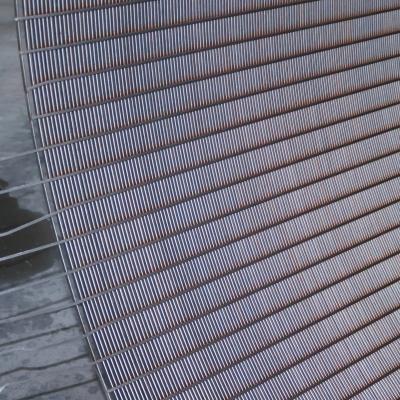 China Stainless Steel Johnson Wedge Filter Screen Water Well Screen Circular Shape for sale