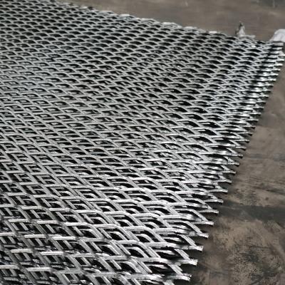 China 4x8 Sheet Stainless Steel Expanded Metal Mesh Diamond Hexagonal Hole Patterns for sale