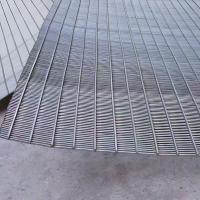 China 3-12mm Wedge Wire Screen Pipe With Thread For Filter Wedge for sale