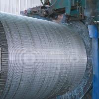 China 3-12mm Wedge Wire Screen Pipe With Thread For Filter Wedge for sale