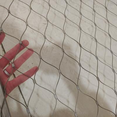China 316 Stainless Steel Rope Net For Safety Protection And Decoration for sale