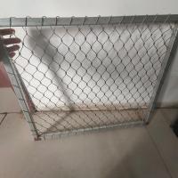 China Galvanized 304 Stainless Steel Rope Mesh For Architectural Decoration for sale