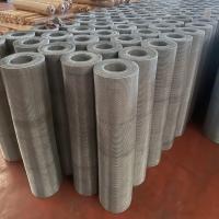 China Stainless Steel Wire Mesh Screen Rolls Woven 16 20 24 30 40 50 80 Mesh for sale