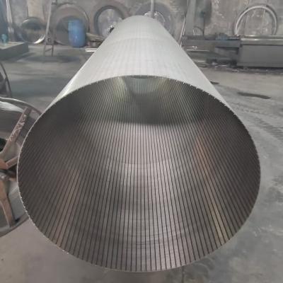 China 304 Polished Stainless Steel Wedge Wire Screen For Filtration for sale