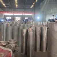 China Electro Galvanizing Plain Weave Stainless Steel Wire Mesh For Railing Filling for sale