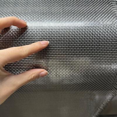 China 304 / 316 Stainless Steel Woven Wire Mesh with Flat Mesh Surface and Corrosion Resistance for sale