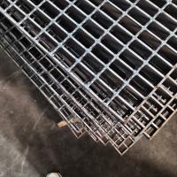China SS304 Bar Stainless Grating Stairs For Community Trench Cover for sale