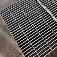 China Electro Galvanized Ss Trench Drain Stainless Bar Grating For Rain Drain Grating for sale