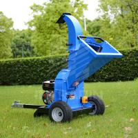 China 14HP Engine Power Wood Chipper Shredder With Upper Discharge Chute for sale