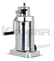 China Hand Manual Sausage Stuffer Making Equipment 10LBs With Three Stuffing Tubes for sale