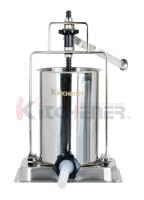 China Industrial Sausage Making Machine Heavy Duty , Manual Meat Grinder Sausage Stuffer for sale