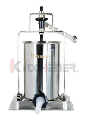 China Industrial Sausage Making Machine Heavy Duty , Manual Meat Grinder Sausage Stuffer for sale