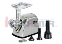 China Heavy Duty Meat Grinder Chicken Bones Machine With Sausage Stuffer And W/ 3 Cutting Plates for sale