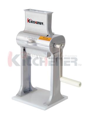 China FDA Cast Automatic Electric Meat Cuber Machine Tool With 27 Sturdy Blades for sale