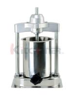 China Mini Manual Sausage Grinder Machine For Chicken Fish Beef , Sausage Filler Stuffer 10LB for sale