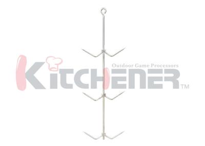 China Portable Bone Meat Saw Hook Tree With 6 Sharp Pointed Hooks 10mm Diameter for sale