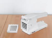 China Industrial French Fry Cutter With Two Stainless Steel Grids , French Fries Making Machine for sale