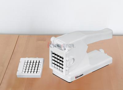 China Industrial French Fry Cutter With Two Stainless Steel Grids , French Fries Making Machine for sale