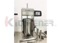 China SUS304 Electric / Manual Sausage Stuffer Machine Dual Speed Gear For Supermarket for sale